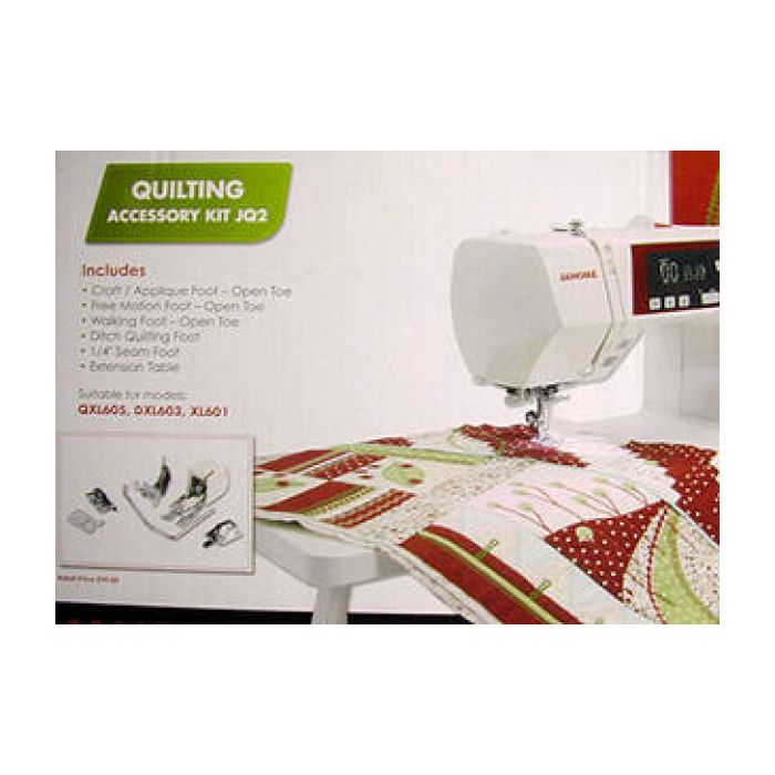 Janome JQ2 Quilting Kit | Frank Nutt Sewing Machines Ltd | Buy online