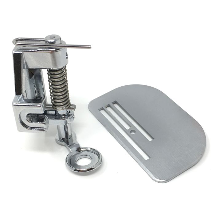 Janome Embroidery / Darning Foot With Needle Plate (Heavy Duty) - 1600P/HD9